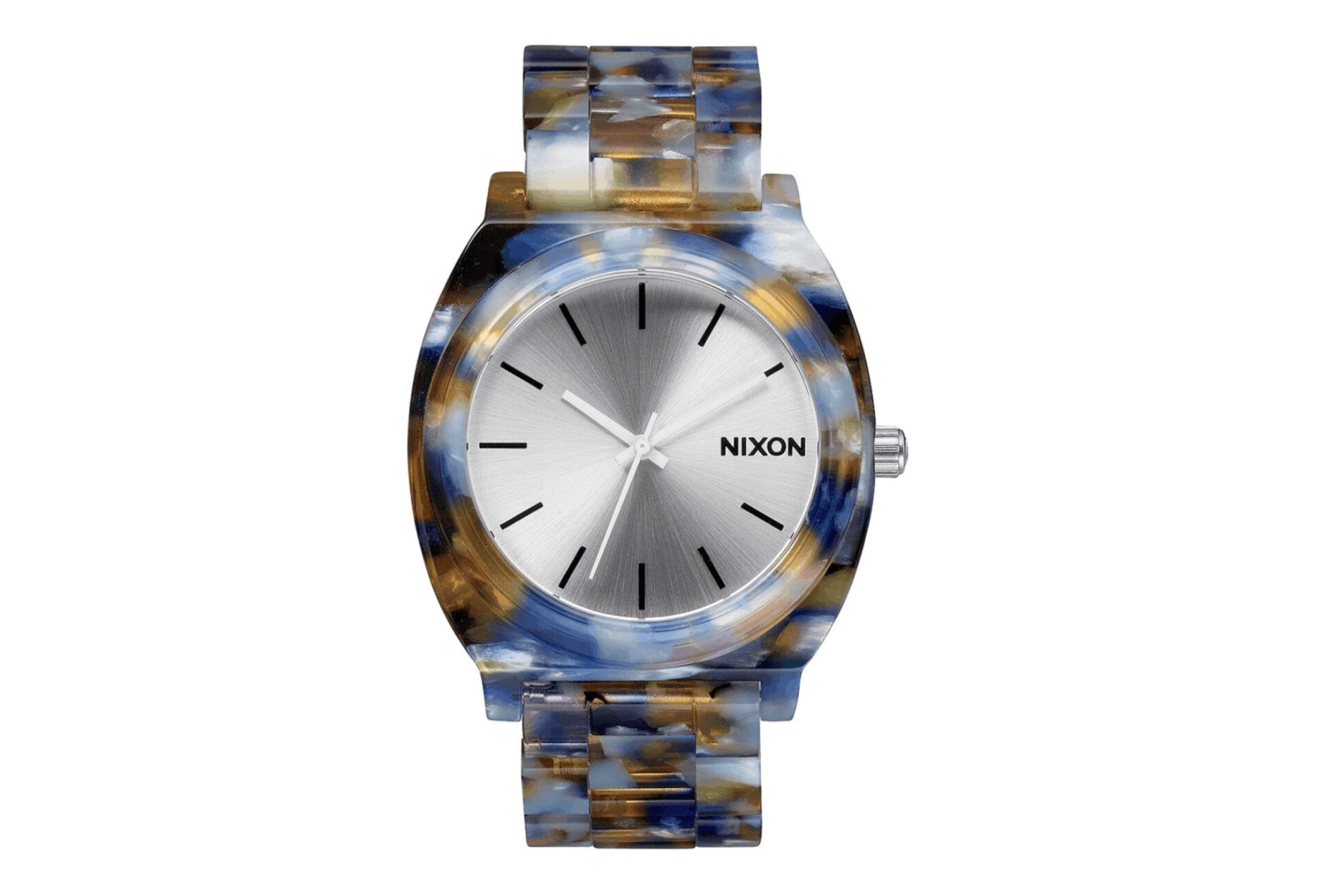 Perfect for spring : The Nixon Time Teller Acetate Watch